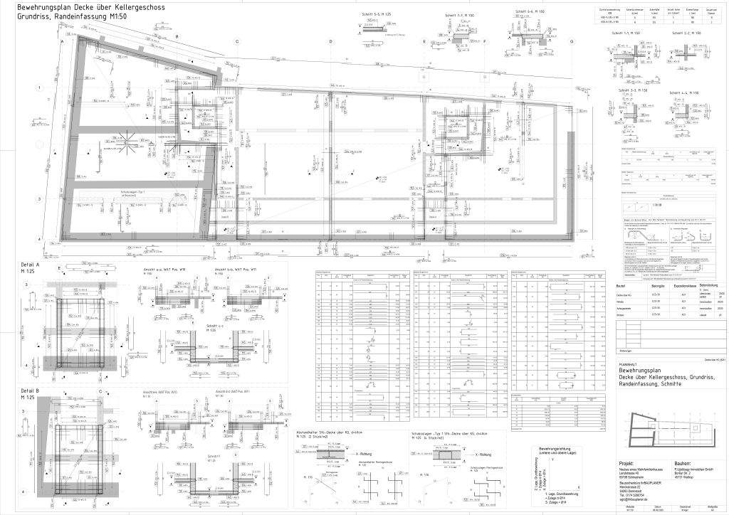 Bewehrungspläne | IhrBAUPLANER